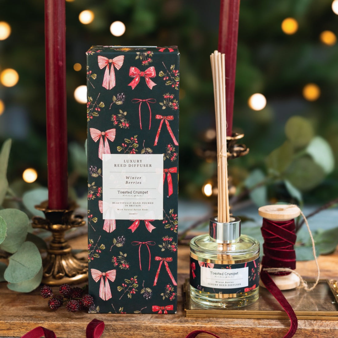 Winter Berries Diffuser – Toasted Crumpet